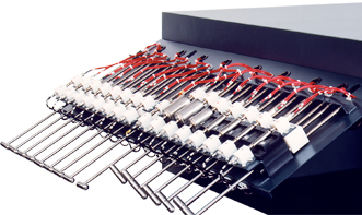 Pinball-Style Battery Rack